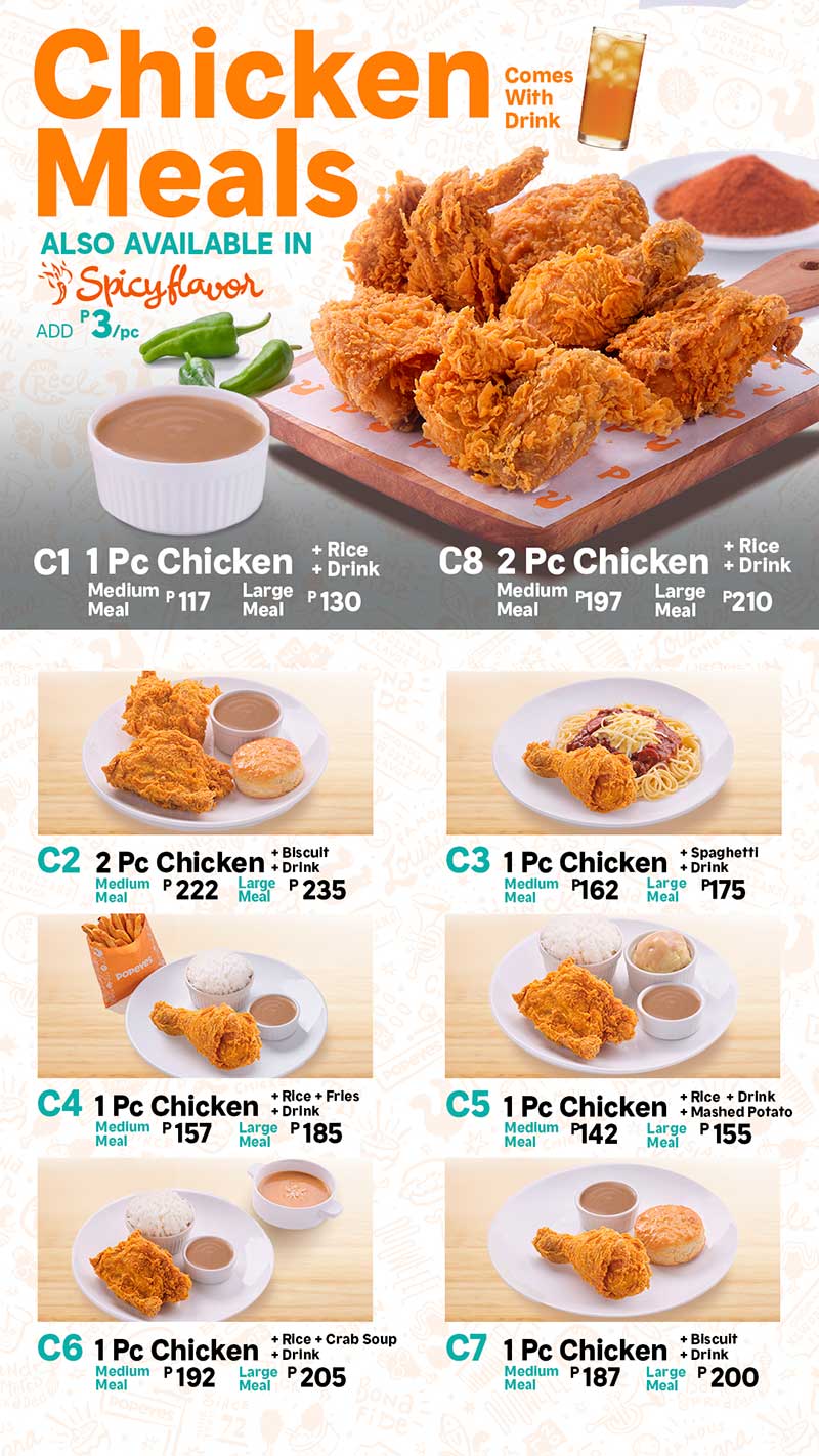 Explore the Delectable Popeyes Menu in the Philippines | mytourguide.ph